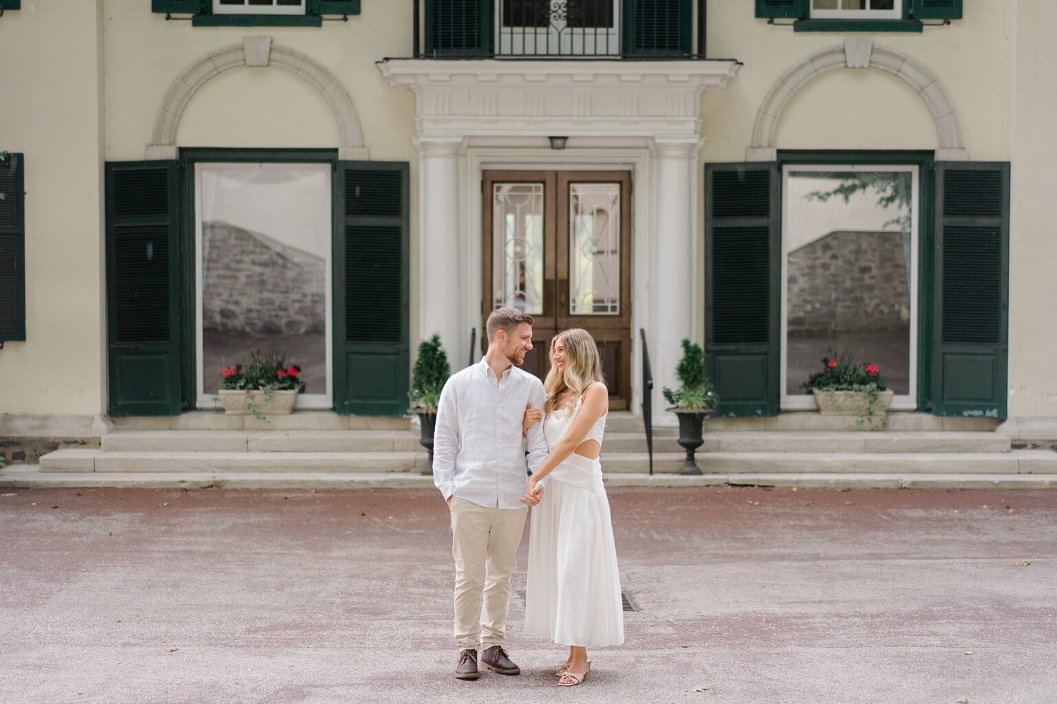 Engagement Session at The Willows | Philadelphia Engagement Photographer