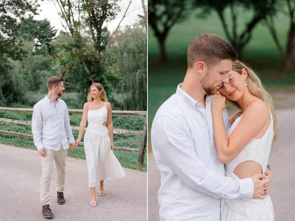 Engagement Session at The Willows | Philadelphia Engagement Photographer